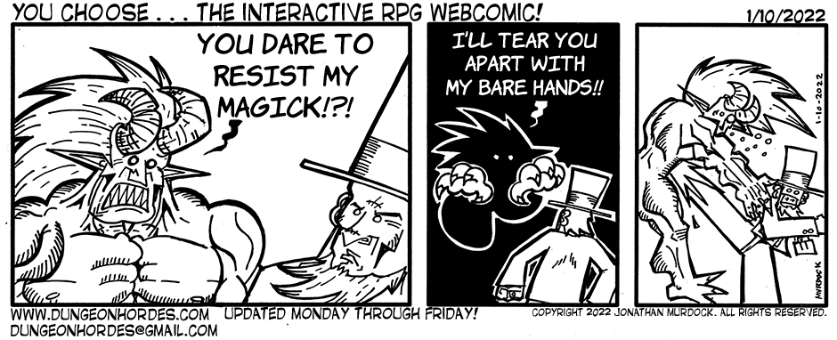 Read You Choose. . . The Interactive RPG Webcomic :: #316 | Tapas Comics