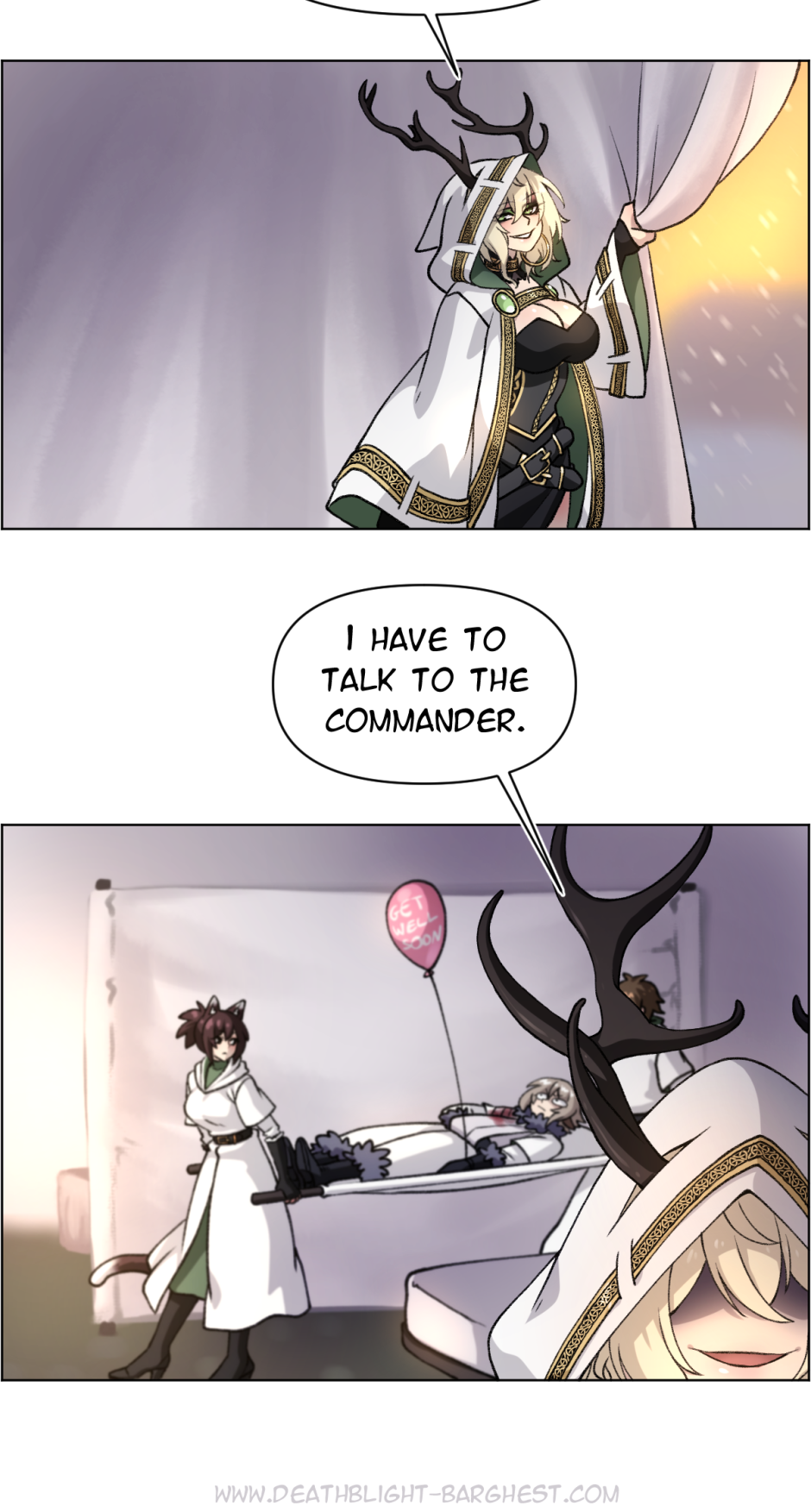 Read Deathblight Barghest :: Get well soon | Tapas Community