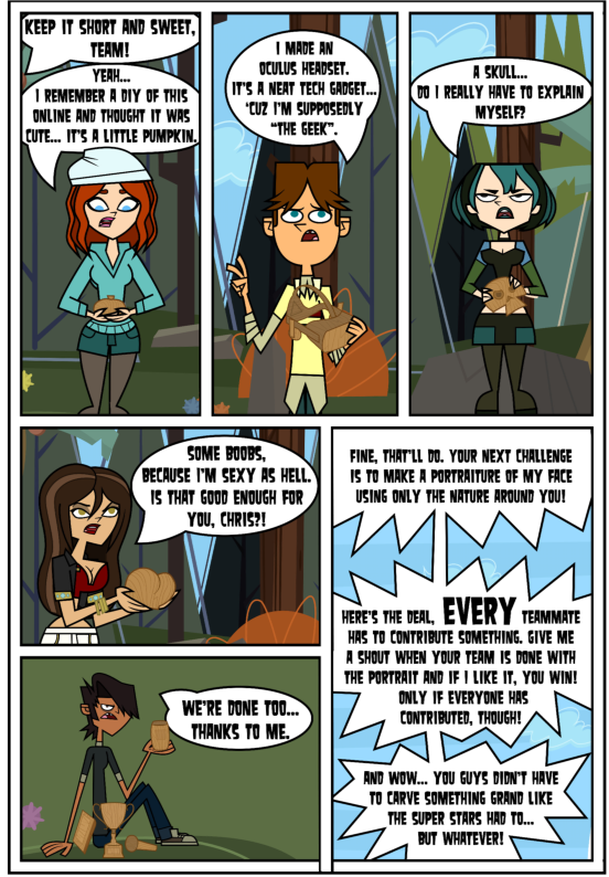 Read Total Drama Outcasts :: Artsy Farty | Tapas Community