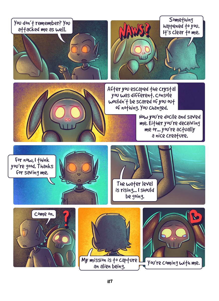 Read Stranded :: Chapter 4 - Rebel / Page 117 | Tapas Comics