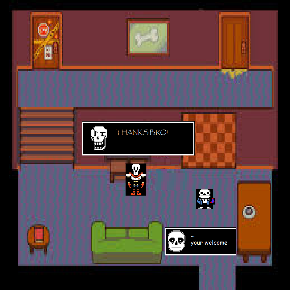 Read The_Misadventures_of_Sans-and-Papyrus :: Sock of disbelief | Tapas ...