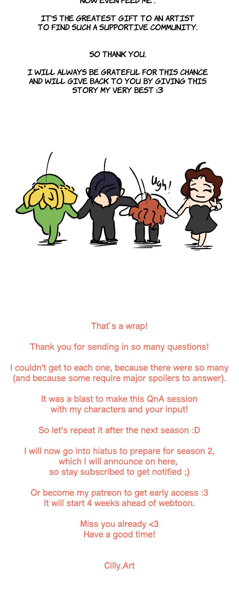 Read Petting order :: Character QnA part 3 | Tapas Community