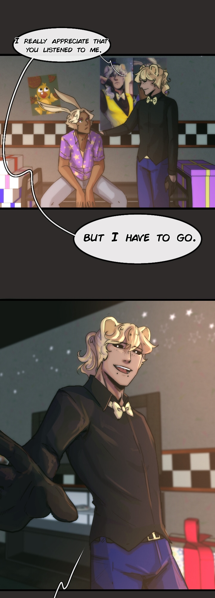 Read Fazbear's Funland :: 1-9 Meet Golden Freddy and Spring Bonnie ...