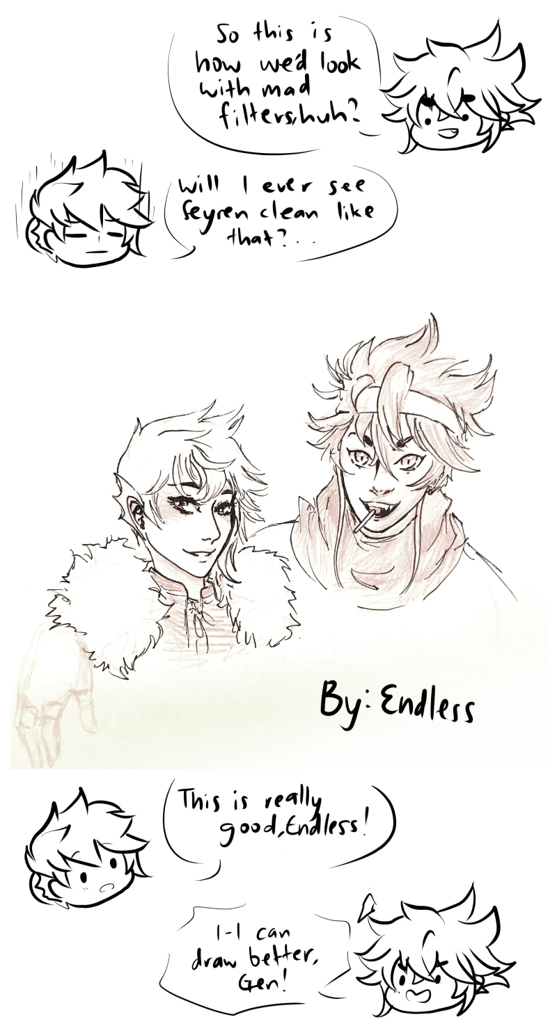 Read Of Dark Lords and Cabbages :: Fanart Feature #5 | Tapas Community
