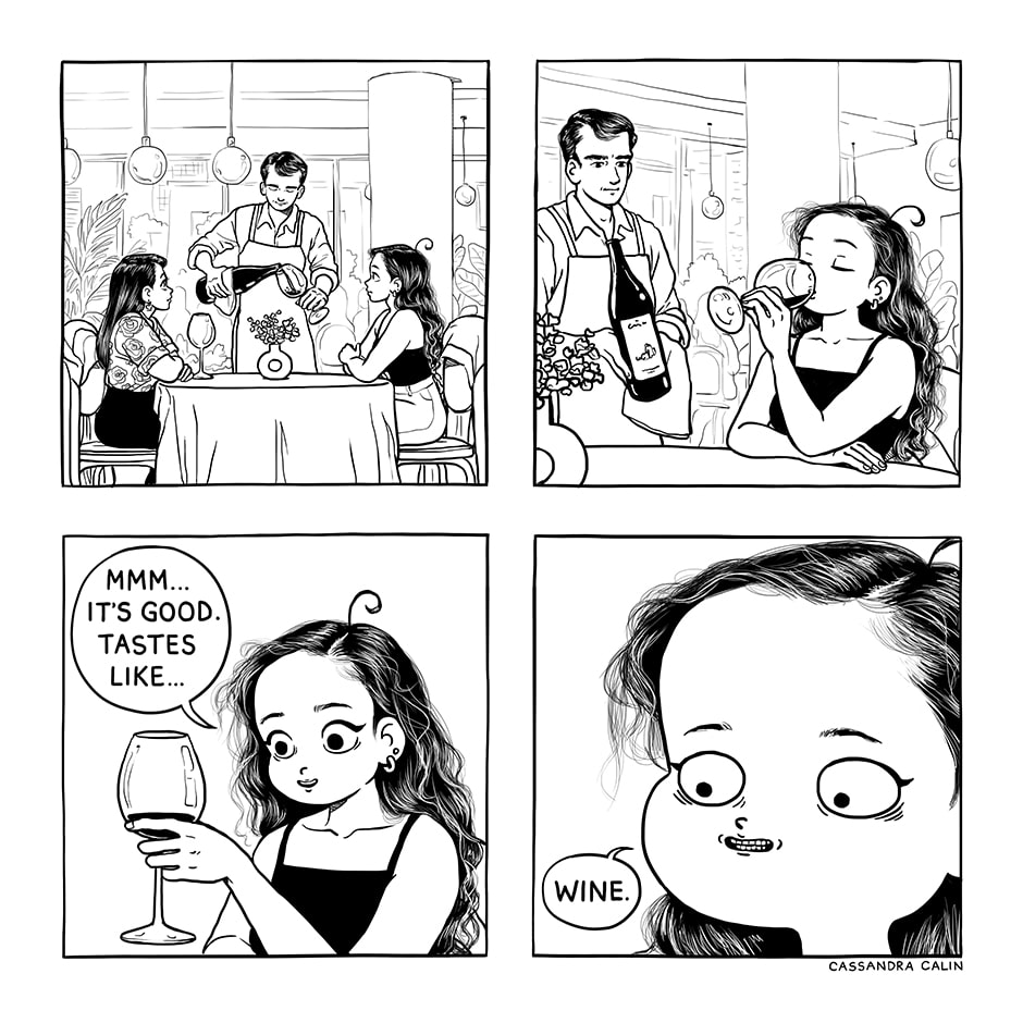 Read Cassandra Comics :: Wine tasting | Tapas Community