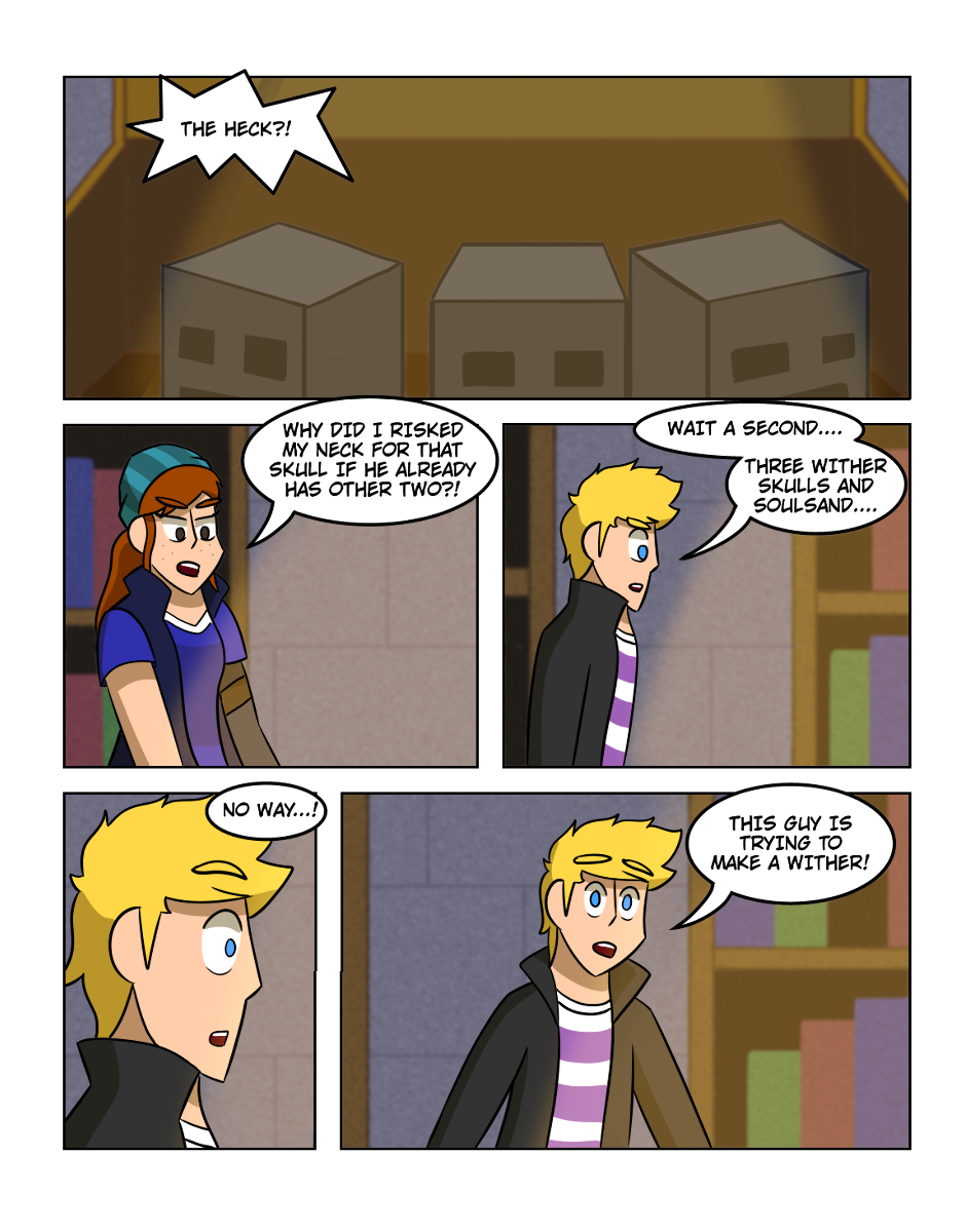 Read Minecraft Story Mode comic :: The basement | Tapas Community