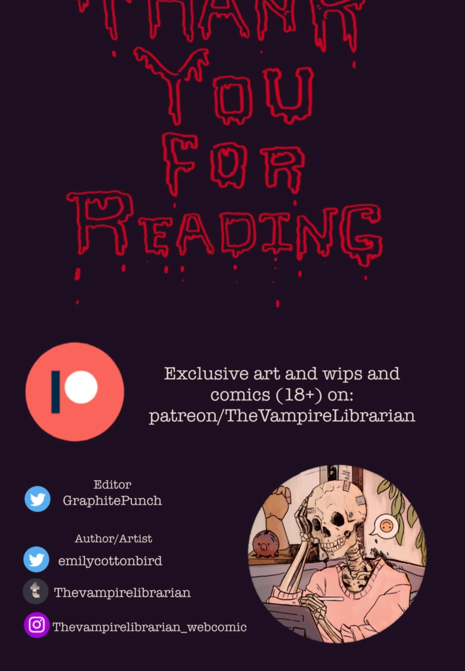 Read The Vampire Librarian :: Part 33 | Tapas Community