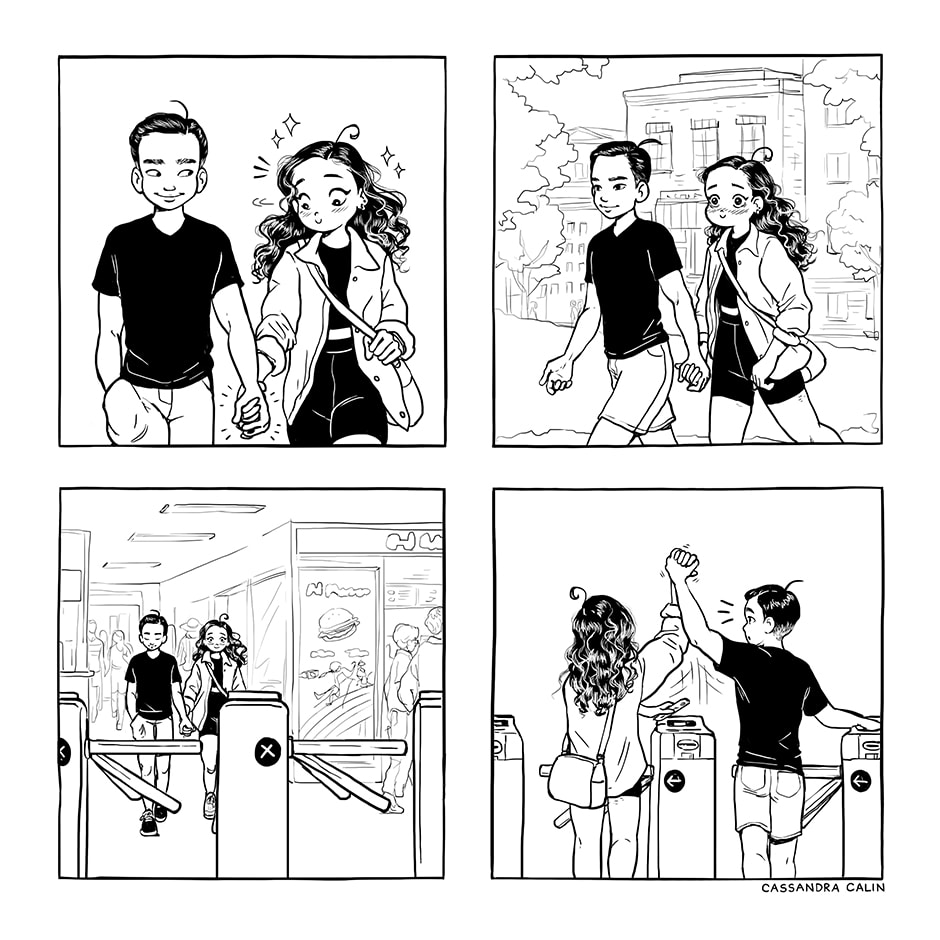 Read Cassandra Comics :: First date | Tapas Community