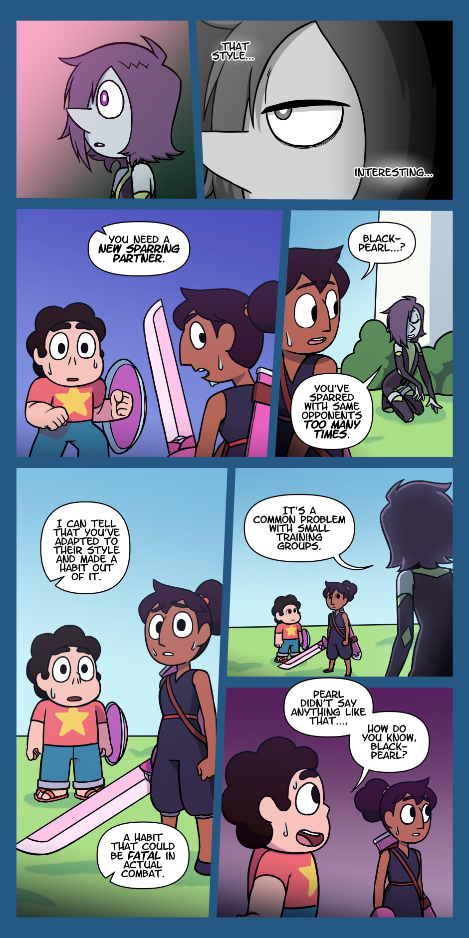 Read Steven Universe : The Story of Black Pearl (SU fan comic) :: ep 11 ...
