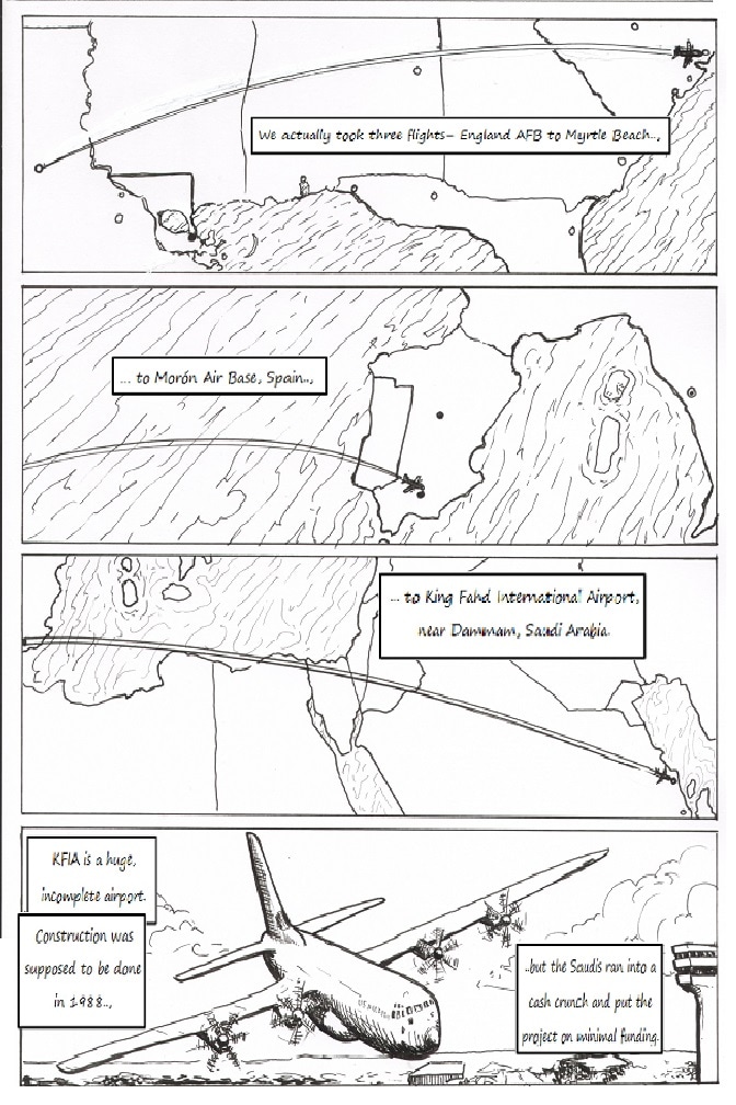 Read Tiger on the Storm :: Three Long Flights | Tapas Comics