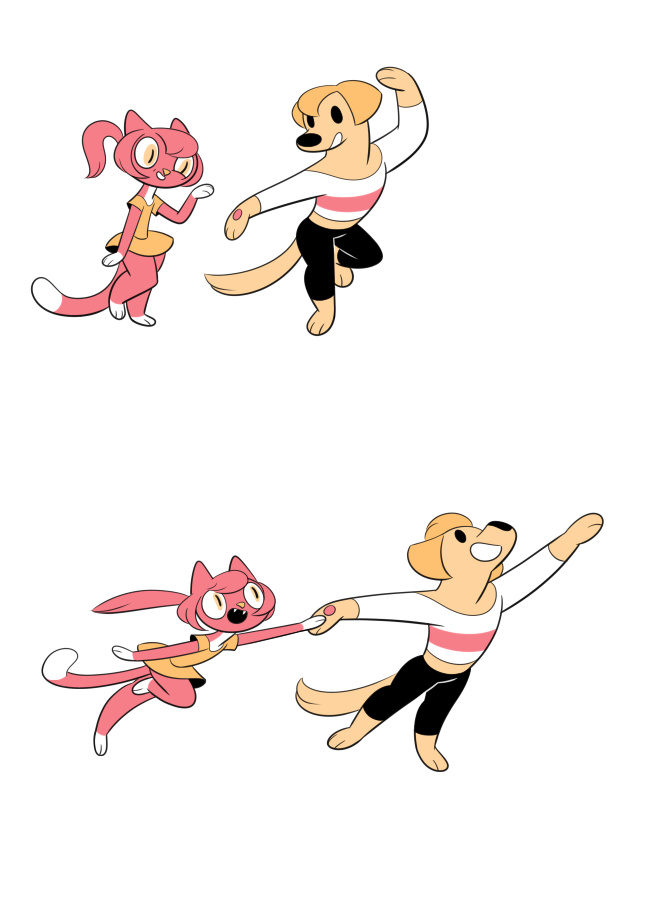 Read Stutterhug :: Cheering up Pup | Tapas Comics