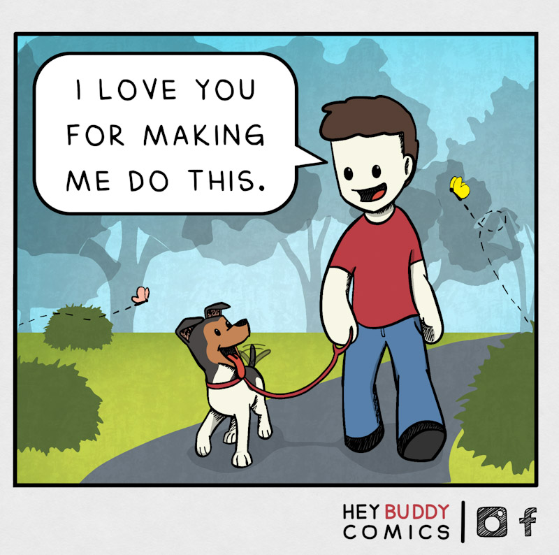 Read Hey Buddy Comics :: Walk | Tapas Community