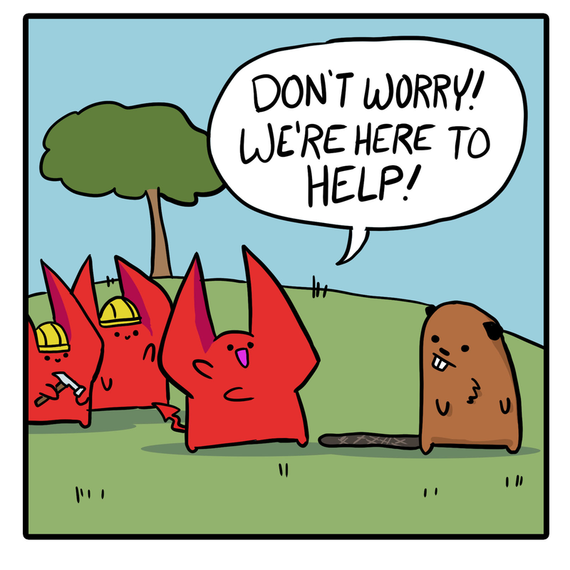 Read The Doodle Demon :: Beaver | Tapas Community