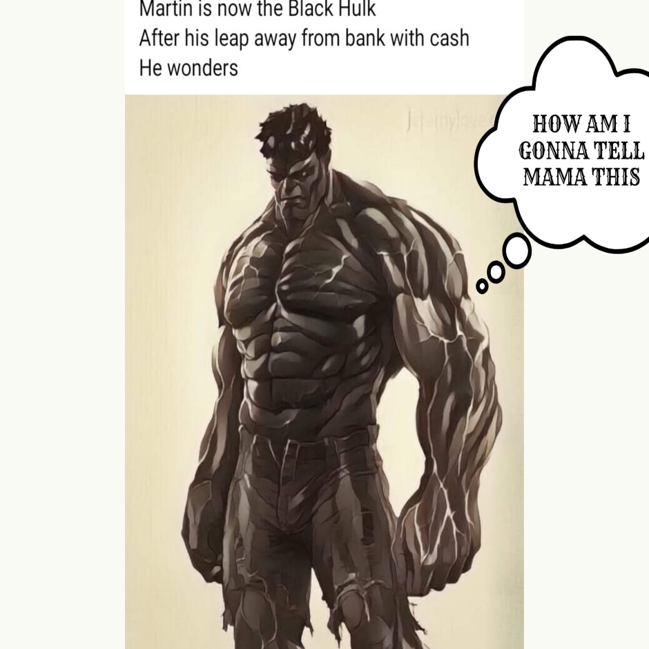 Read MY UNIVERSE COMICS :: THE BLACK HULK | Tapas Community