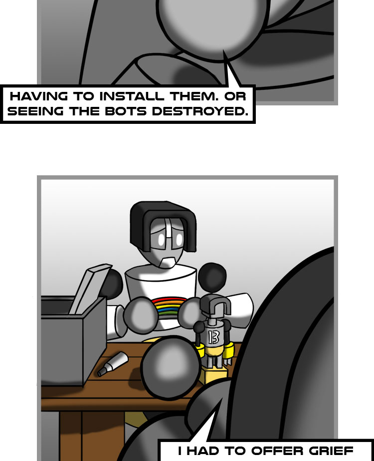 Read Hue Are You? :: Grey Humans | Tapas Community
