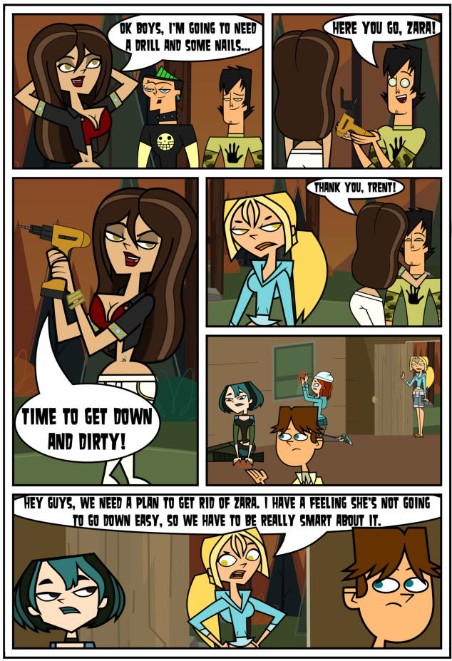 Read Total Drama Outcasts :: Pimp Your Crib | Tapas Community