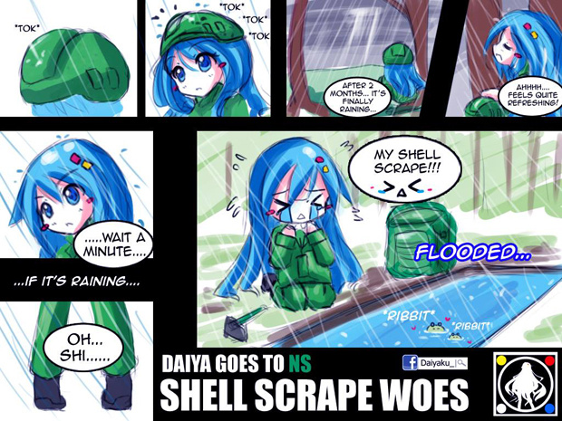 Read Daiya Goes To NS SG :: Shell Scrape Woes II | Tapas Comics