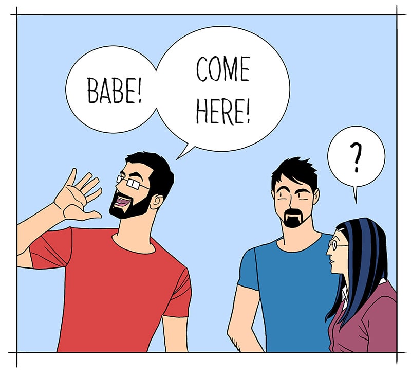 Read Daily Life Of A Gay Couple :: Actress | Tapas Comics