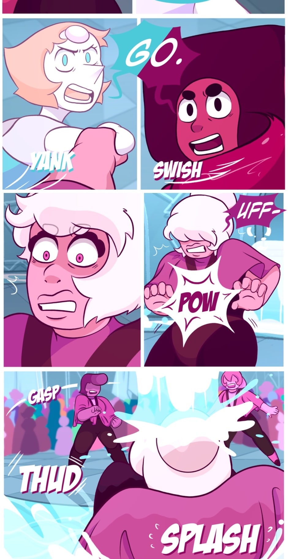 Read Fracture AU ( Steven Universe AU ) :: Sea Me Now (Part 1) | Tapas Community
