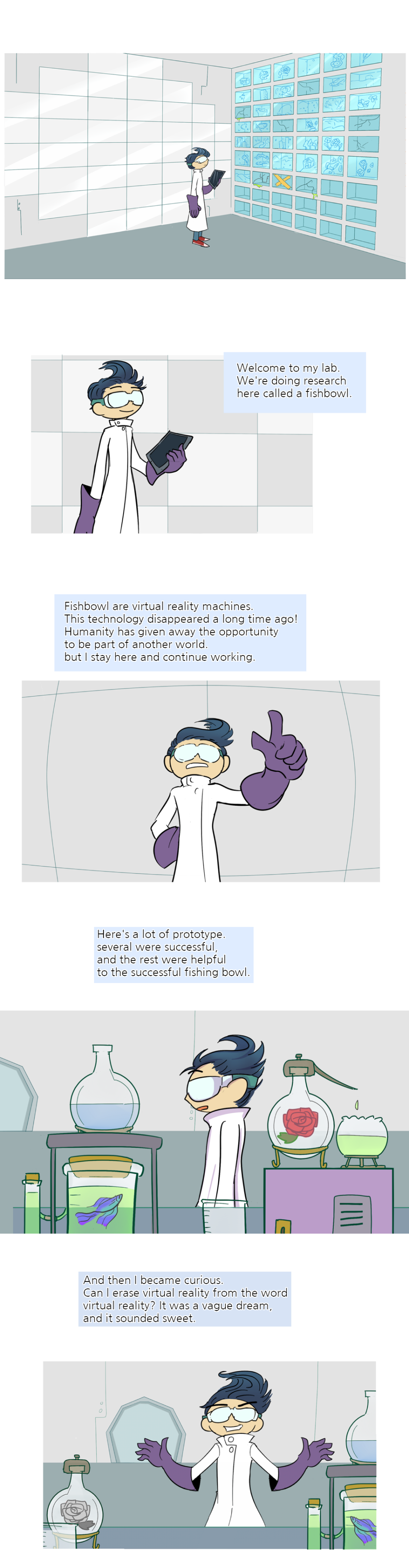 Read project:fishbowl :: [Ch 1] Pg.1 | Tapas Comics