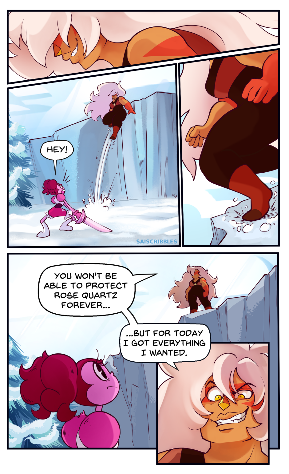 Read Switcheroo Au Steven Universe Au Jasper Vs Spinel Part Six Final Tapas Community