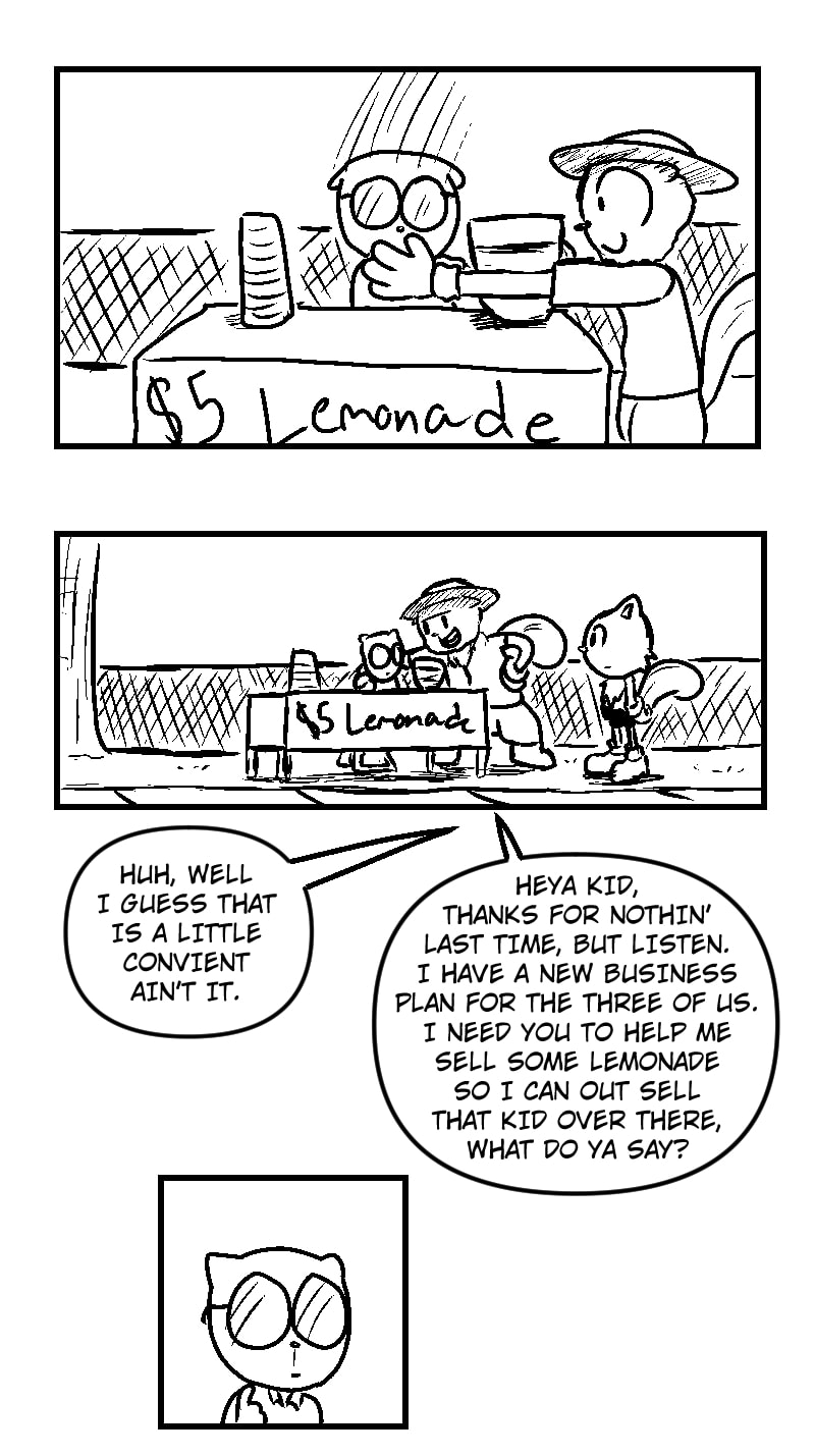 Read Sammy & Friends :: The Plot Convenience | Tapas Community