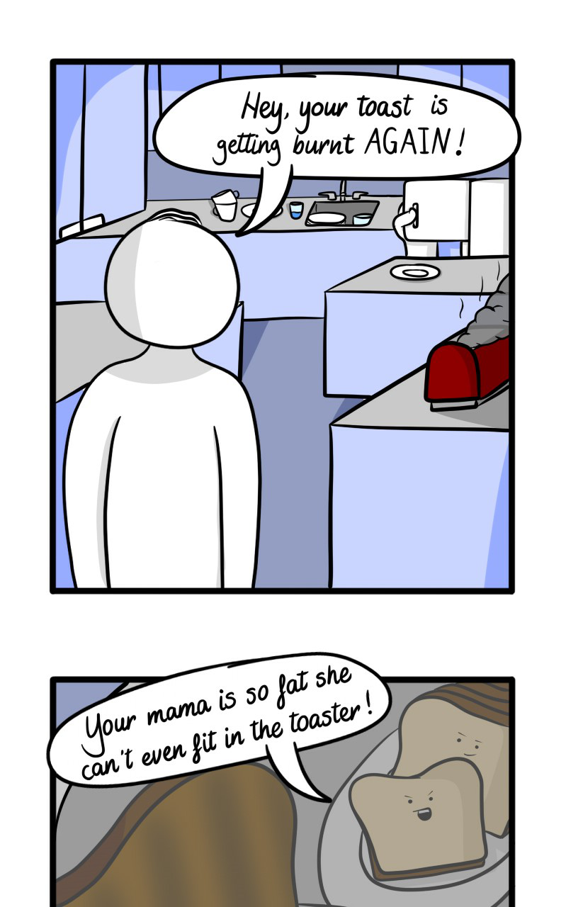 Read Shower Thoughts Comics :: Burnt | Tapas Comics