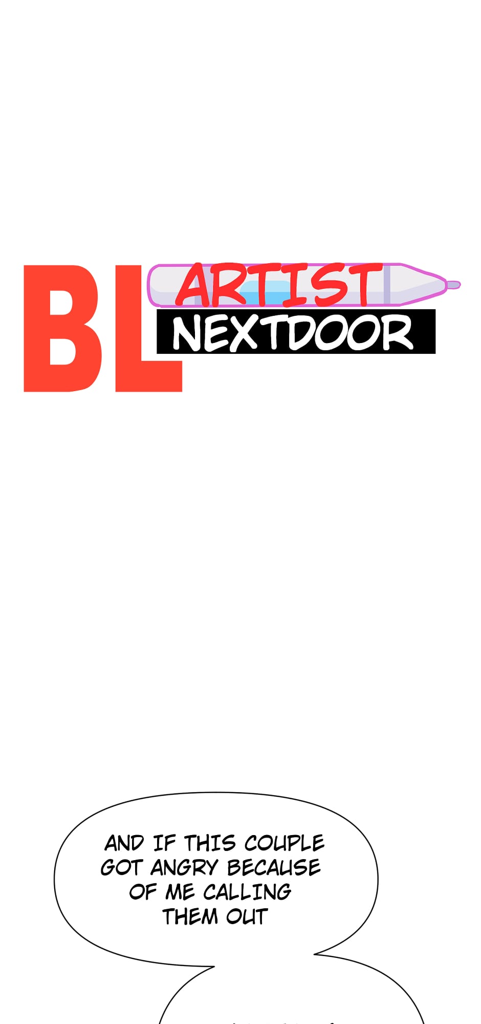 Read BL ARTIST NEXTDOOR :: MAYBE NEXT TIME! | Tapas Community