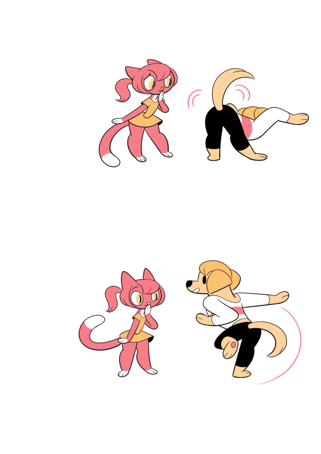 Read Stutterhug :: Cheering up Pup | Tapas Comics