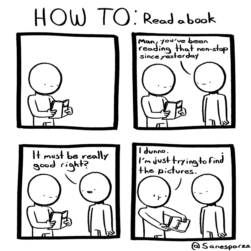Read How to: Comics :: HOW TO: Read a book | Tapas Comics