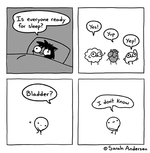 Read Sarah's Scribbles :: Ready For Sleep | Tapas Community