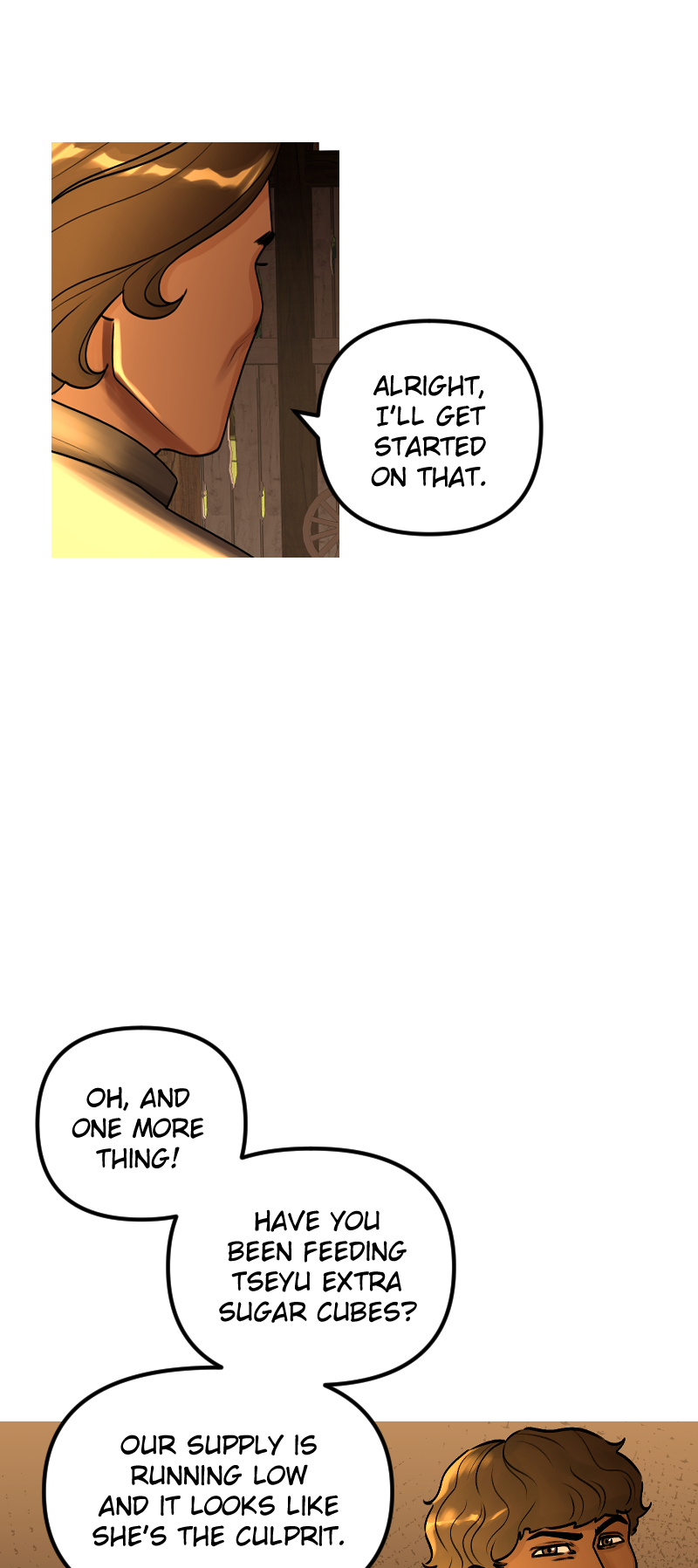 Read The Masked Queen :: Ch 1.5 - Stable Duty | Tapas Community