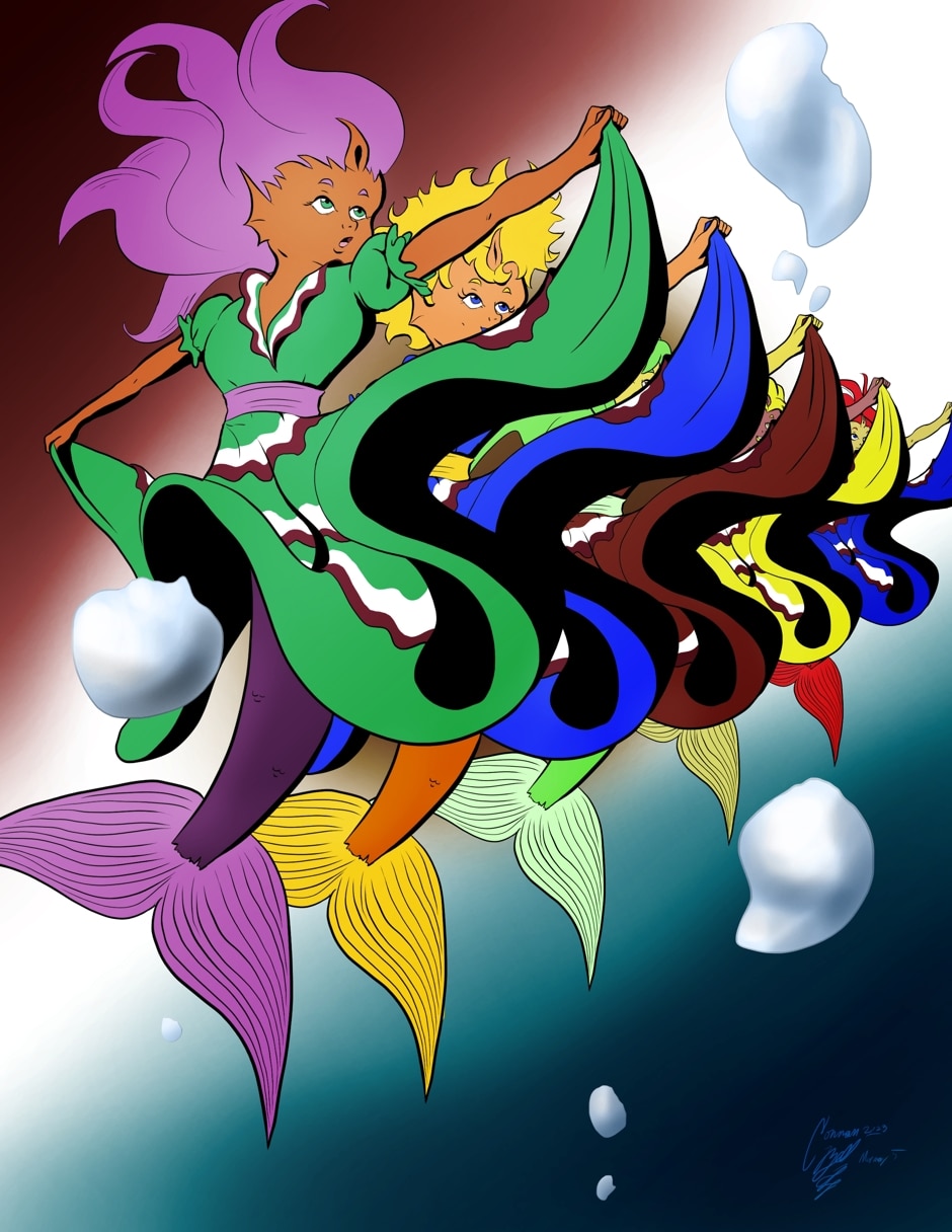 Read Save a Freakin' Mermaid :: Mermay Challenge: Day 5 | Tapas Comics