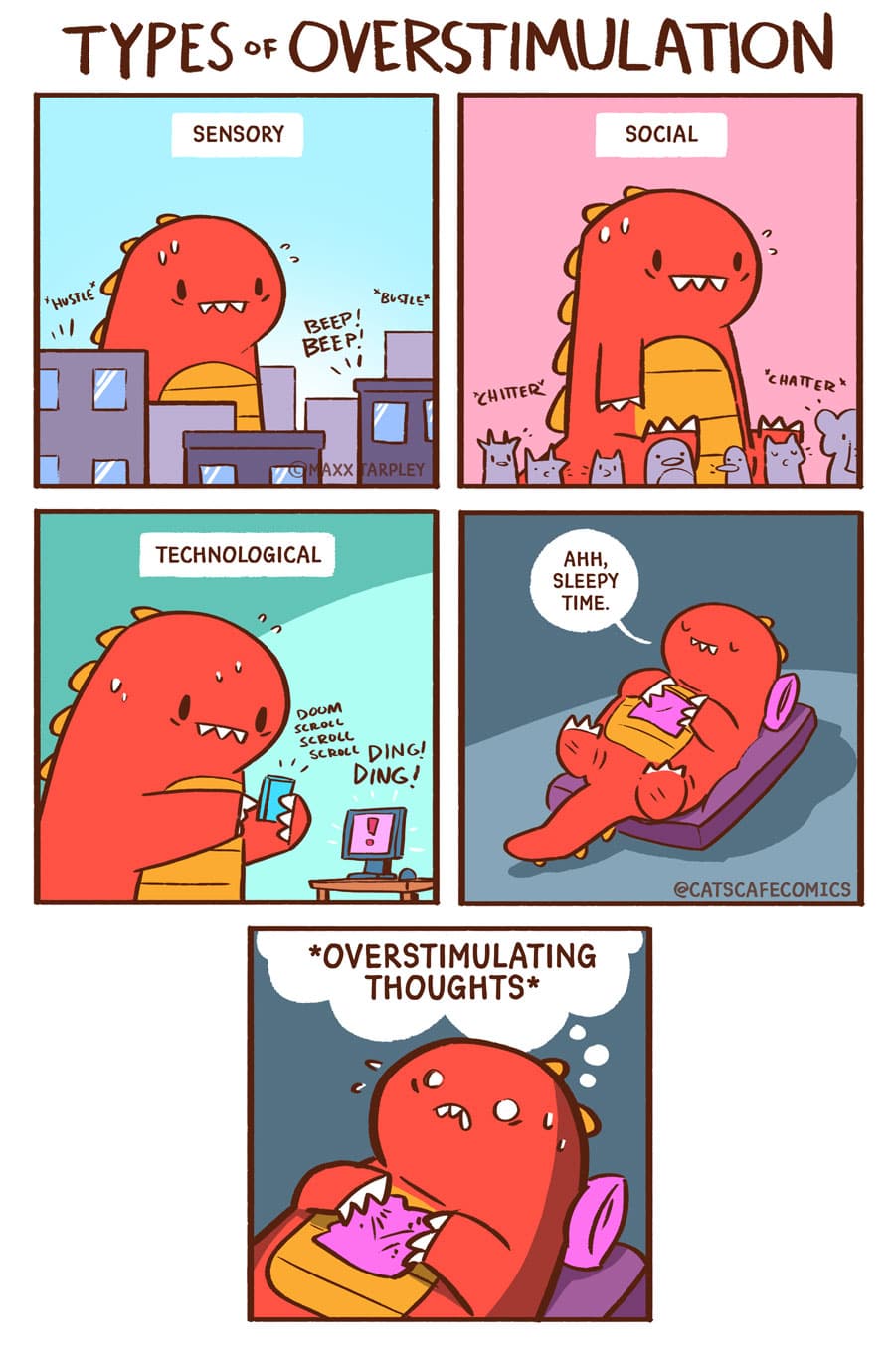 Read Cat's Cafe :: Types of Overstimulation | Tapas Community