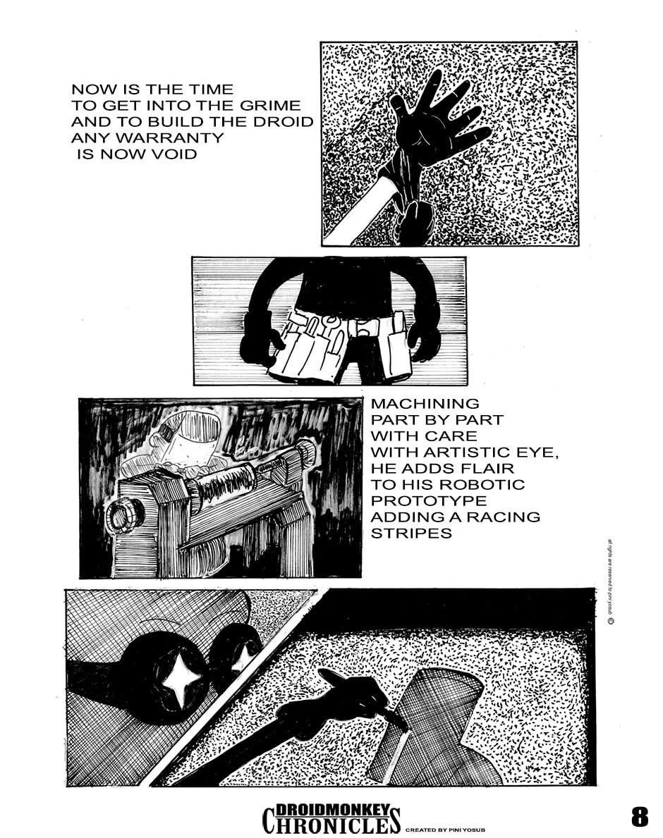 Read DROIDMONKEY CHRONICLES :: TOOL TIME | Tapas Comics