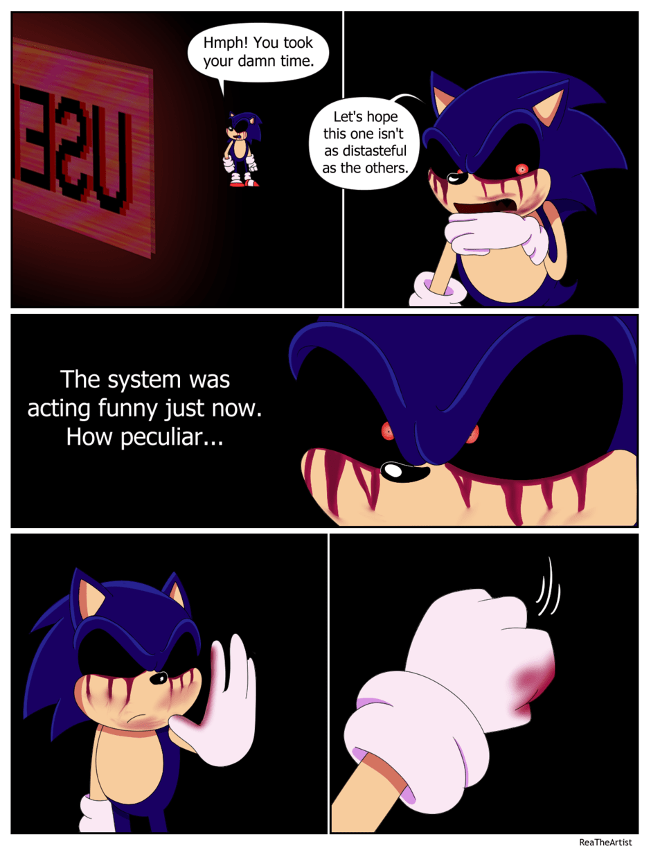 Read Rea's Short Sonic.exe Comic Collection :: A Decade's Reunion | Tapas Community