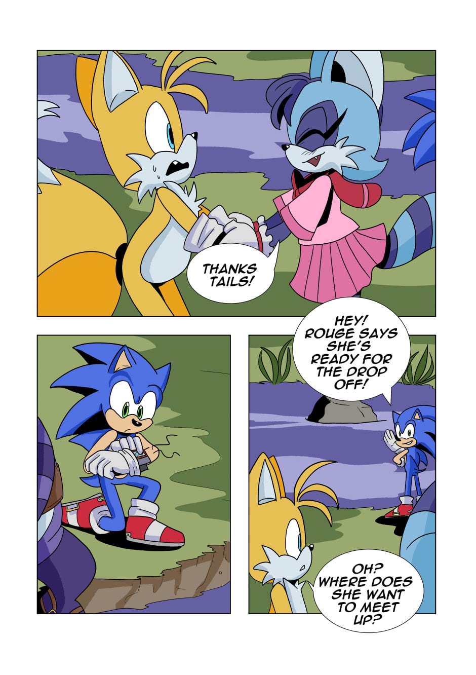 Read GO! GO! SUPER SONIC! :: Training Day | Tapas Comics