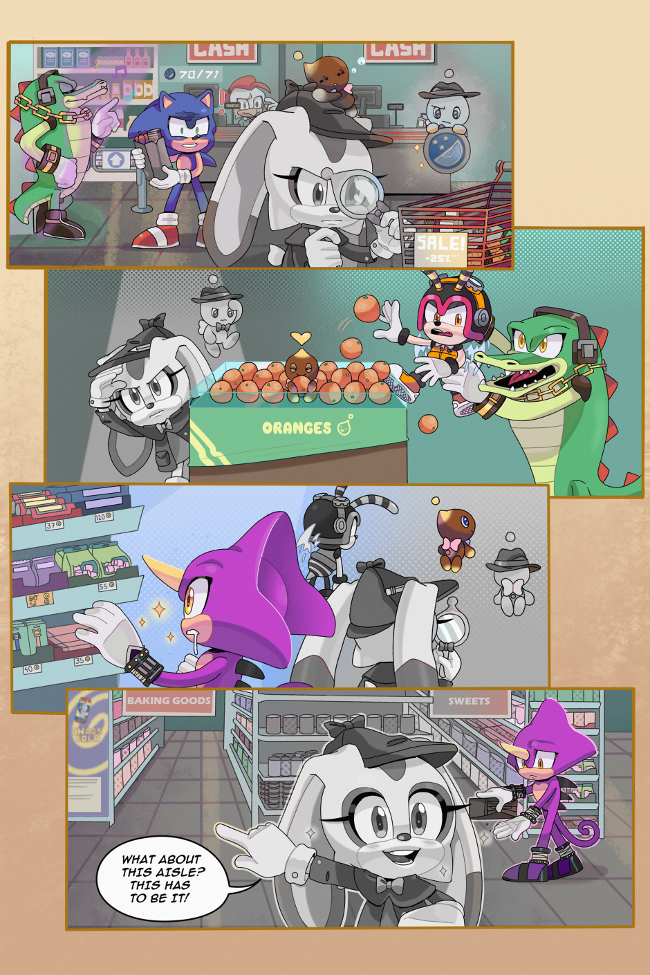 Read Sonic IDW Fannual: Year 2 :: Issue #2 Comic: Cream the Buntective ...