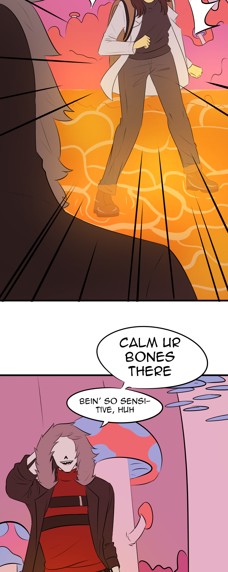 Read Re: Fell (Undertale AU) :: Monster | Tapas Community