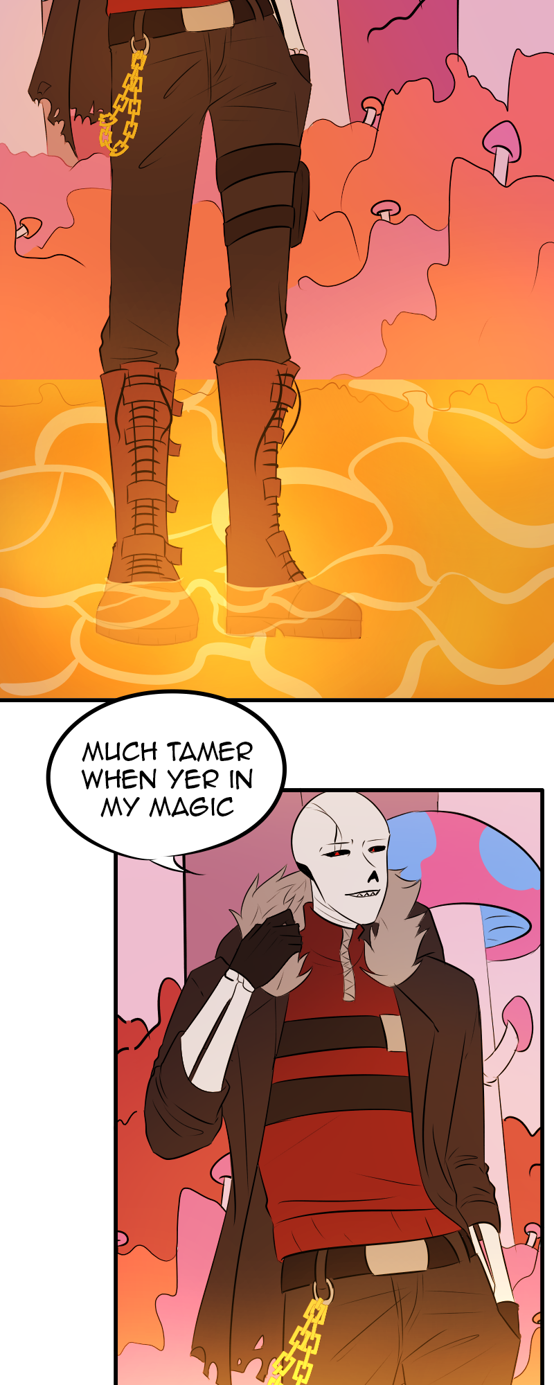 Read Re: Fell (Undertale AU) :: Monster | Tapas Community