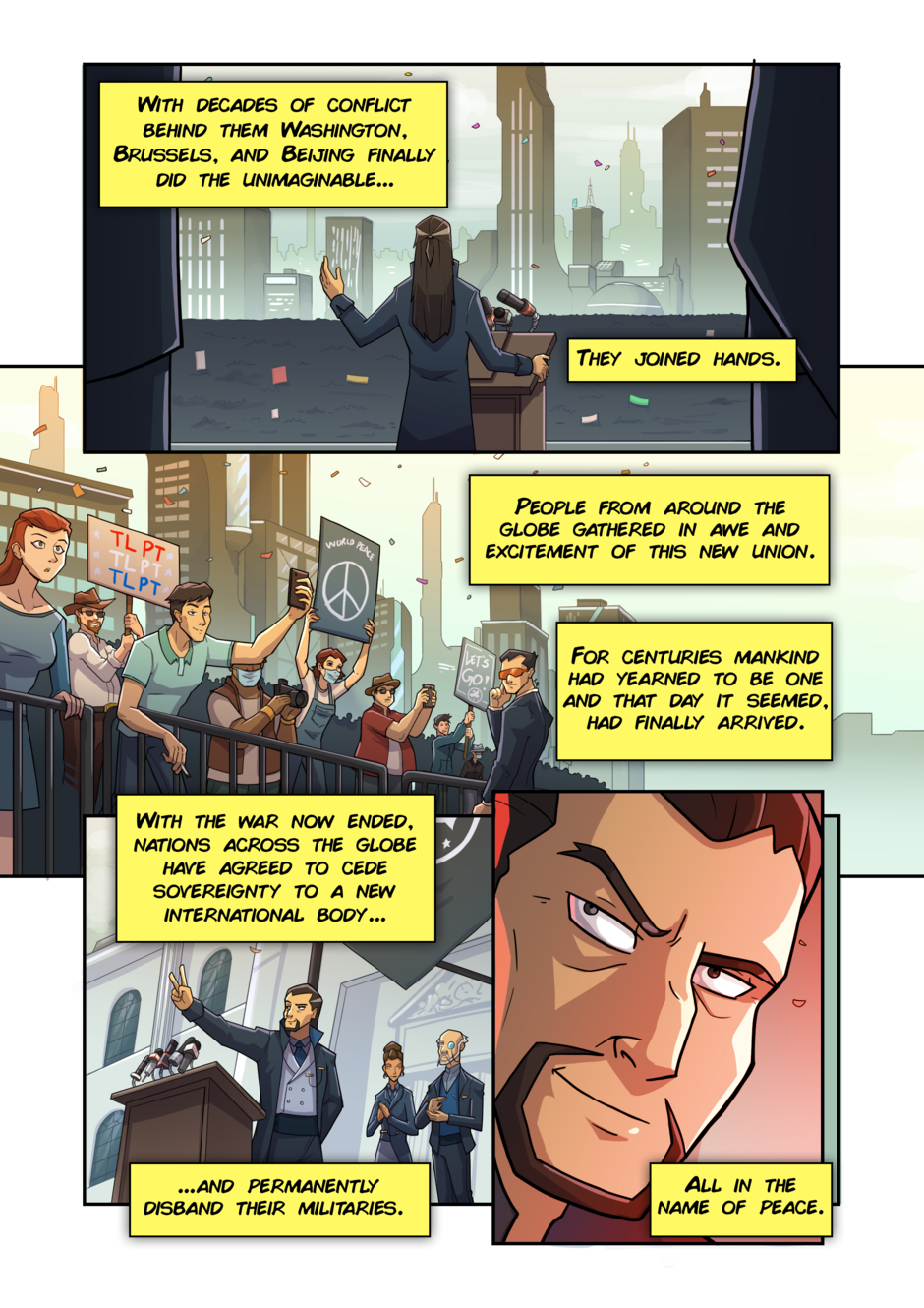 Read ProjectElysium :: Project Elysium Trailer | Tapas Community