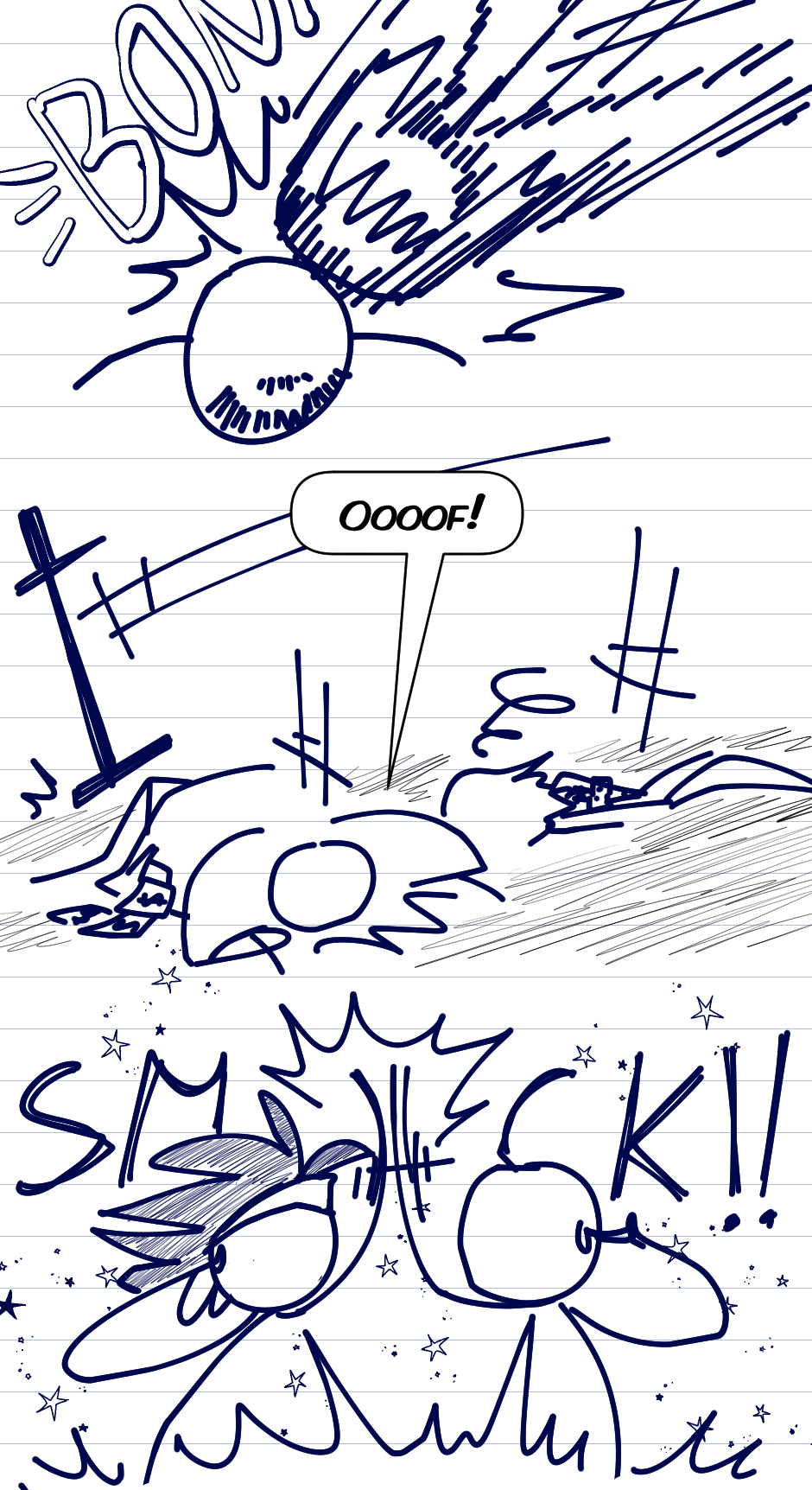 Read That Stick Figure Isekai :: Episode 13 (Dodgeball Arc Part 4) | Tapas Community