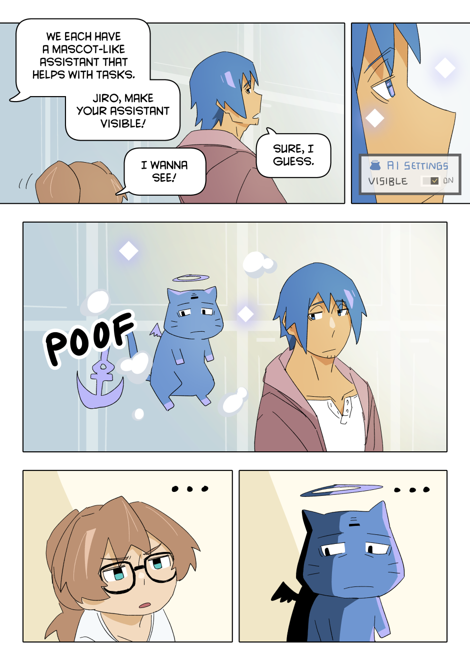 Read Cupid 9-5 :: AI assistant (1) | Tapas Comics