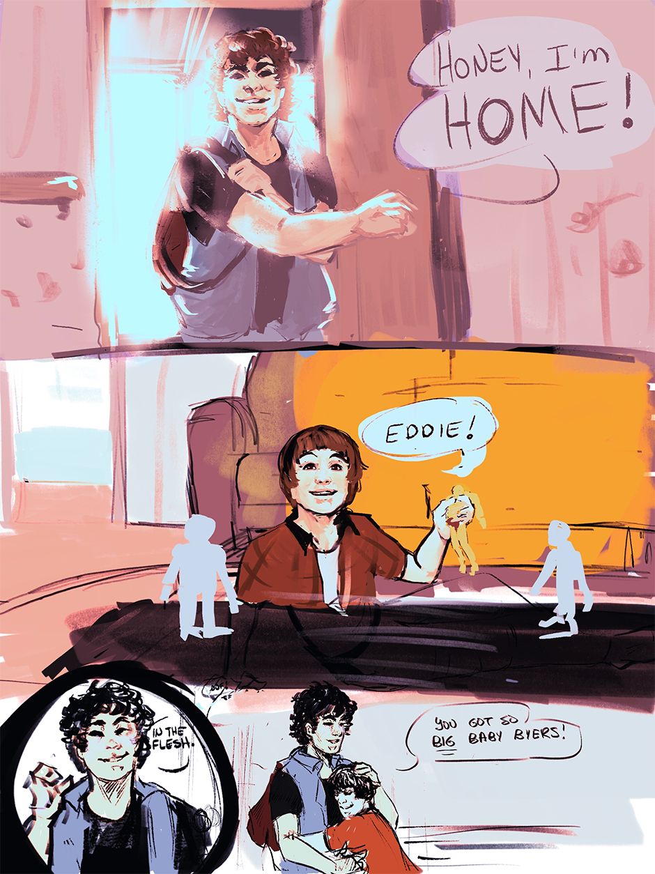 Read bloodletting - a steddie comic :: i'm home. | Tapas Community