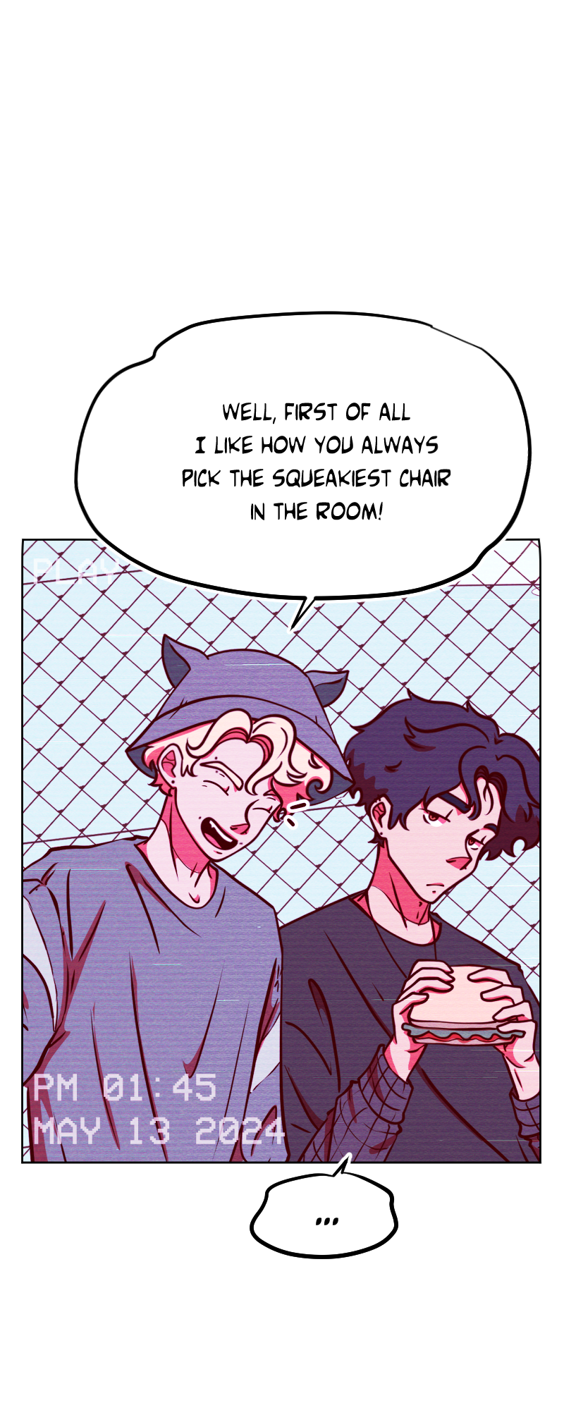Read Play Pretend (BL) :: Day 01: Noticing Your Crush | Tapas Community