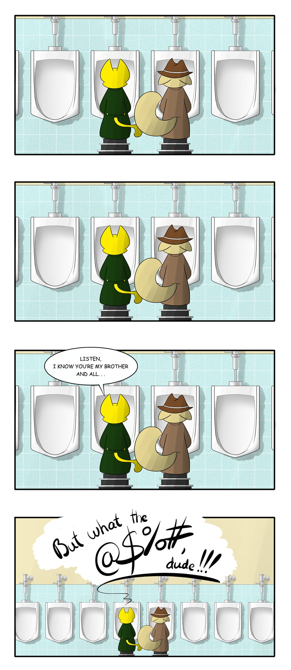 Read The UnderCats :: Urinal | Tapas Comics