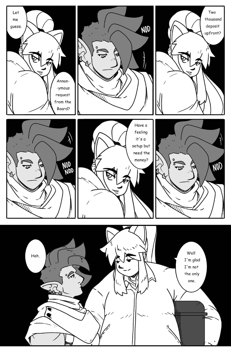 Read Kitty Kitty Bang Bang :: Pony Express Part 1 pg.7 | Tapas Comics