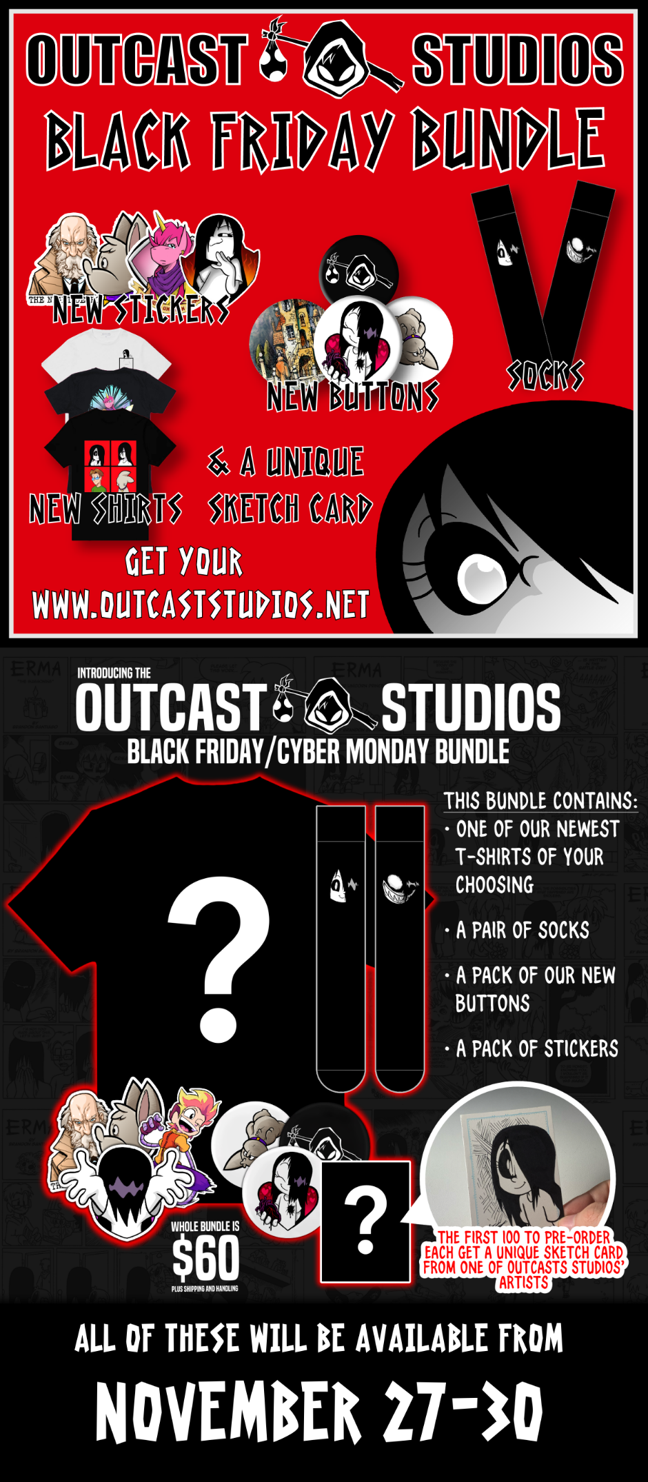 Read Erma :: The Outcast Studios Black Friday 2020 Sale | Tapas Community