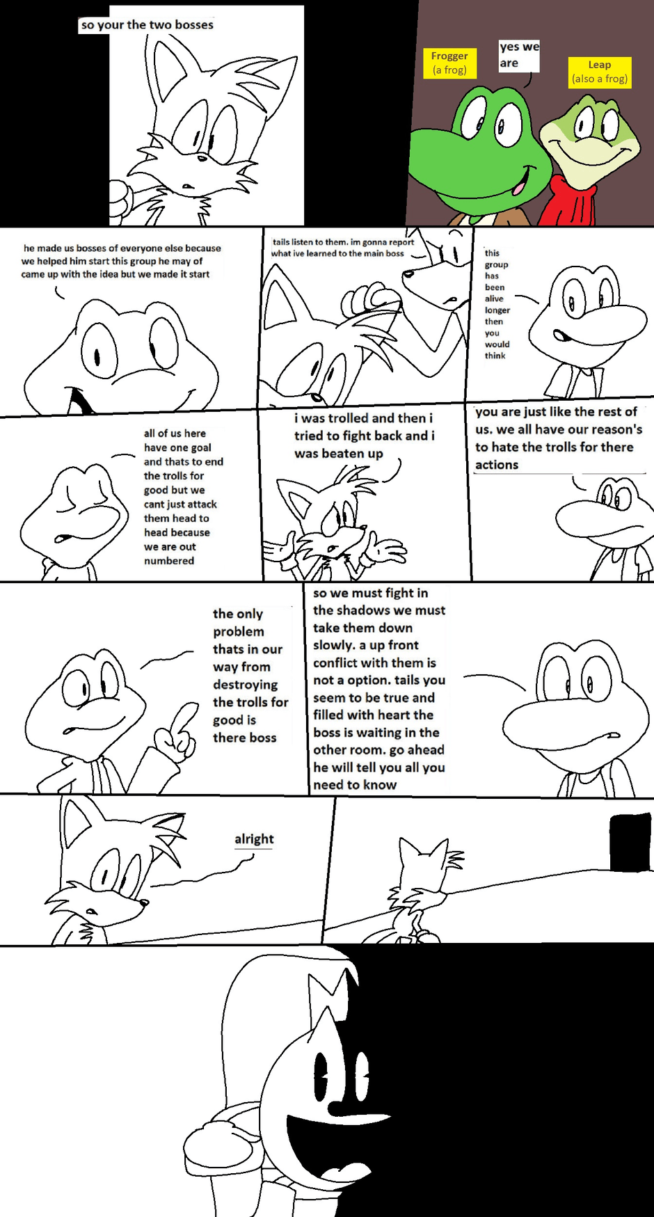 Read Tails Gets Trolled: Redrawn :: Chapter 5: Tails Kidnapped (Part B ...