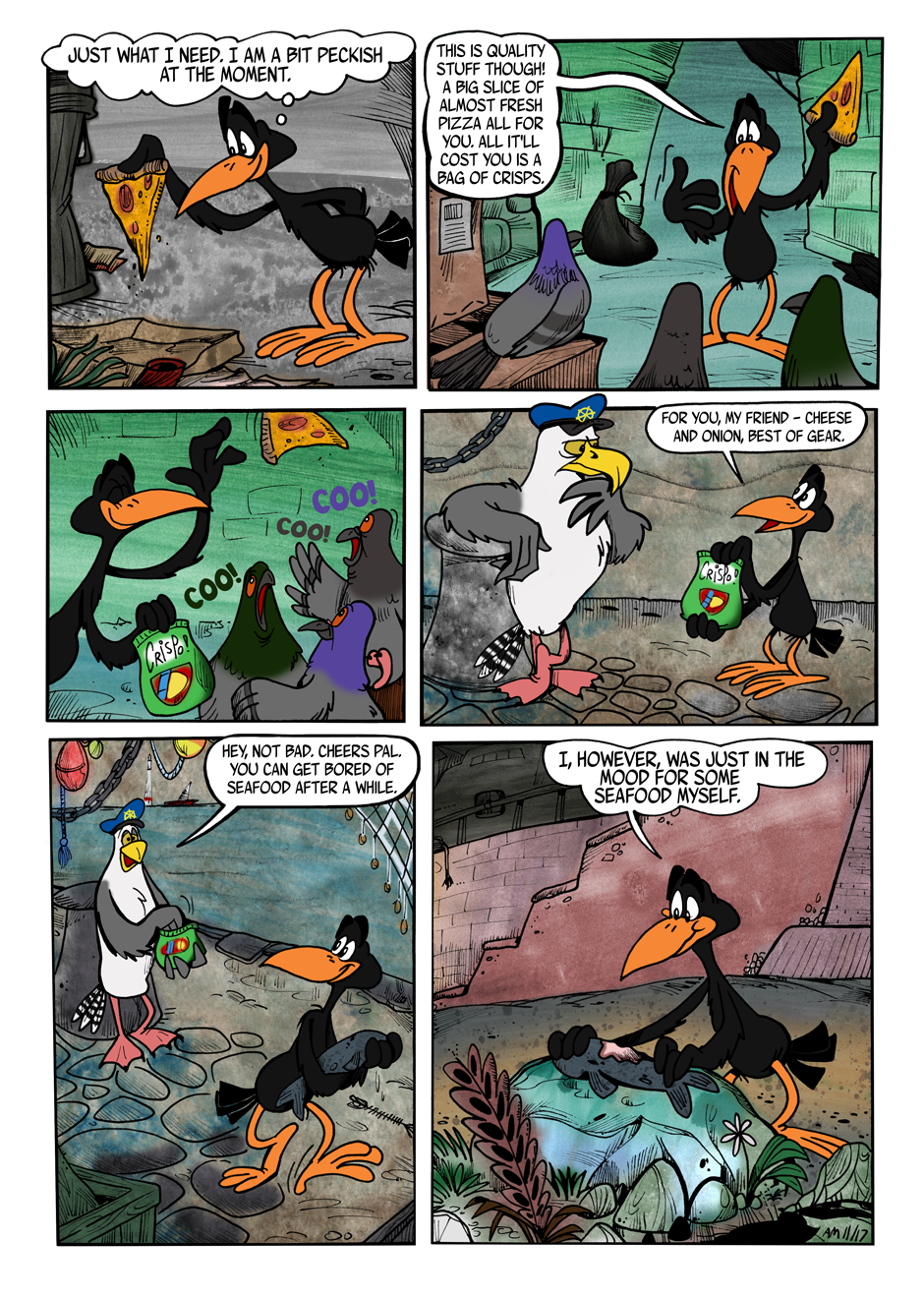 Read Stan The Crow :: For The Birds | Tapas Comics